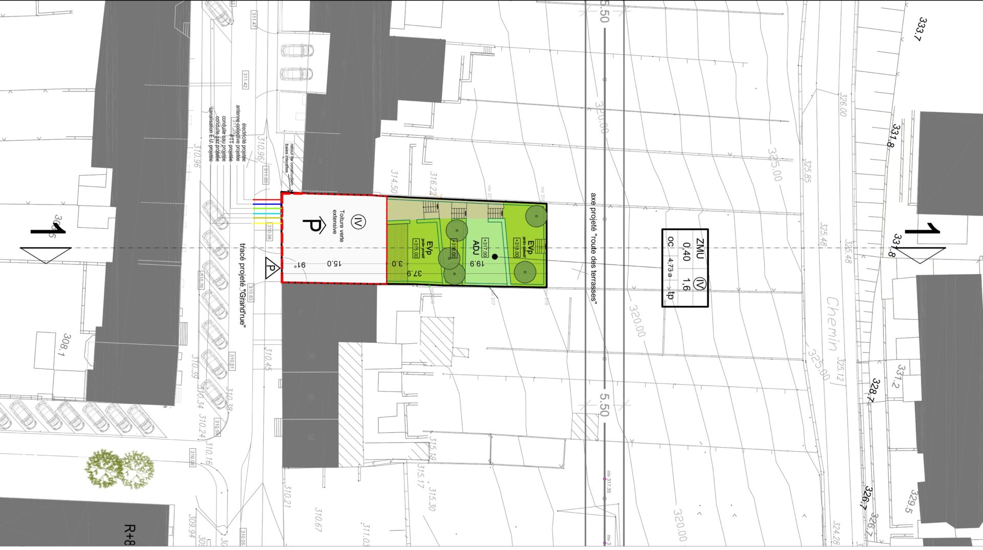 Differdange - Terrasses de la ville - PAP 2 | Jim Clemes Associates