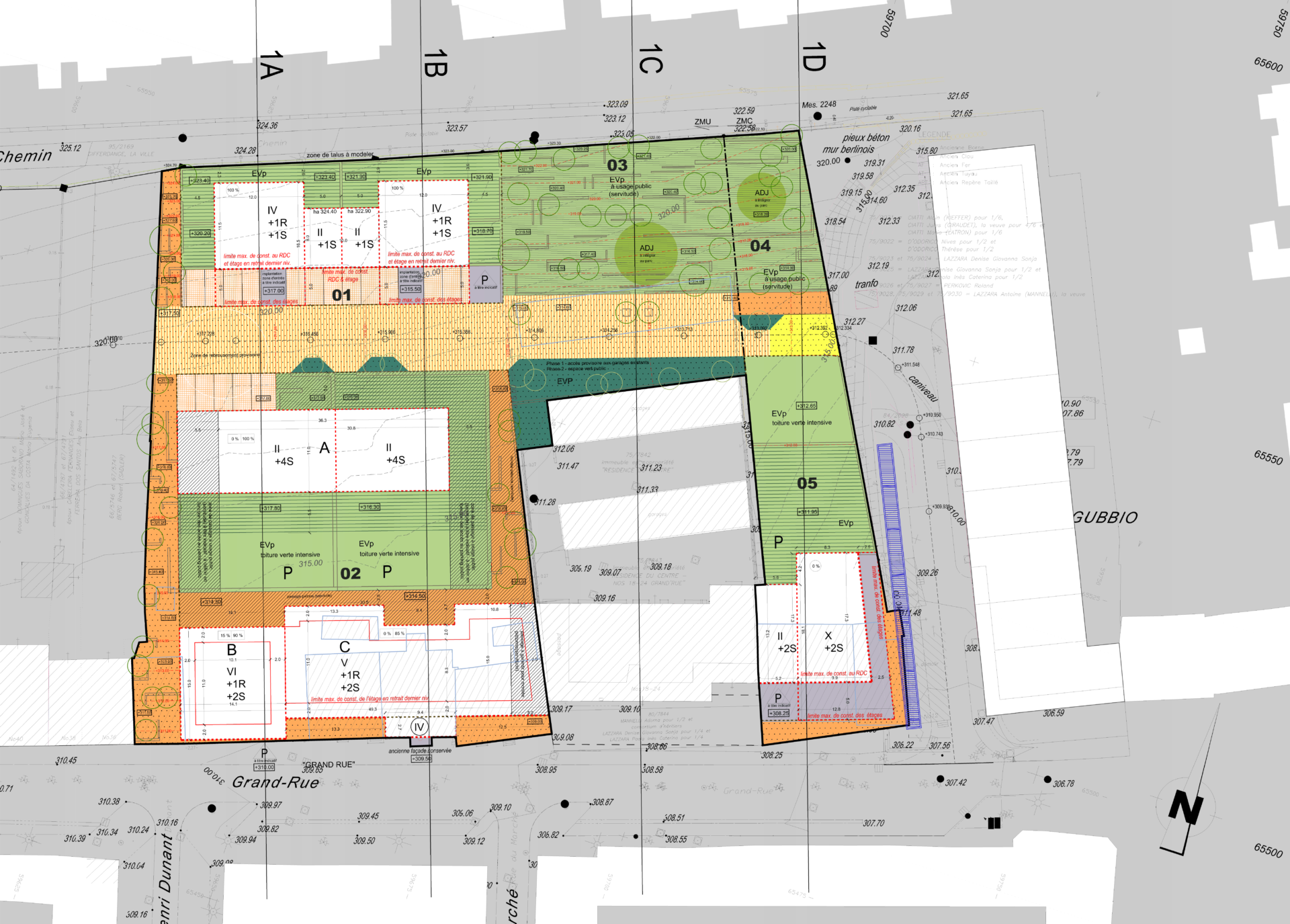 Differdange – Terrasses de la ville – PAP 1 | Jim Clemes Associates